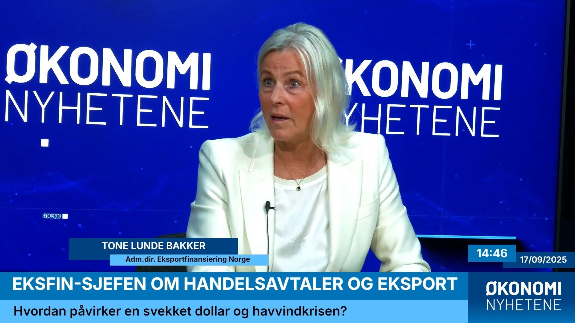 Eksfin-sjefen om havvind, tolltrusler og norske investorer som flytter ut