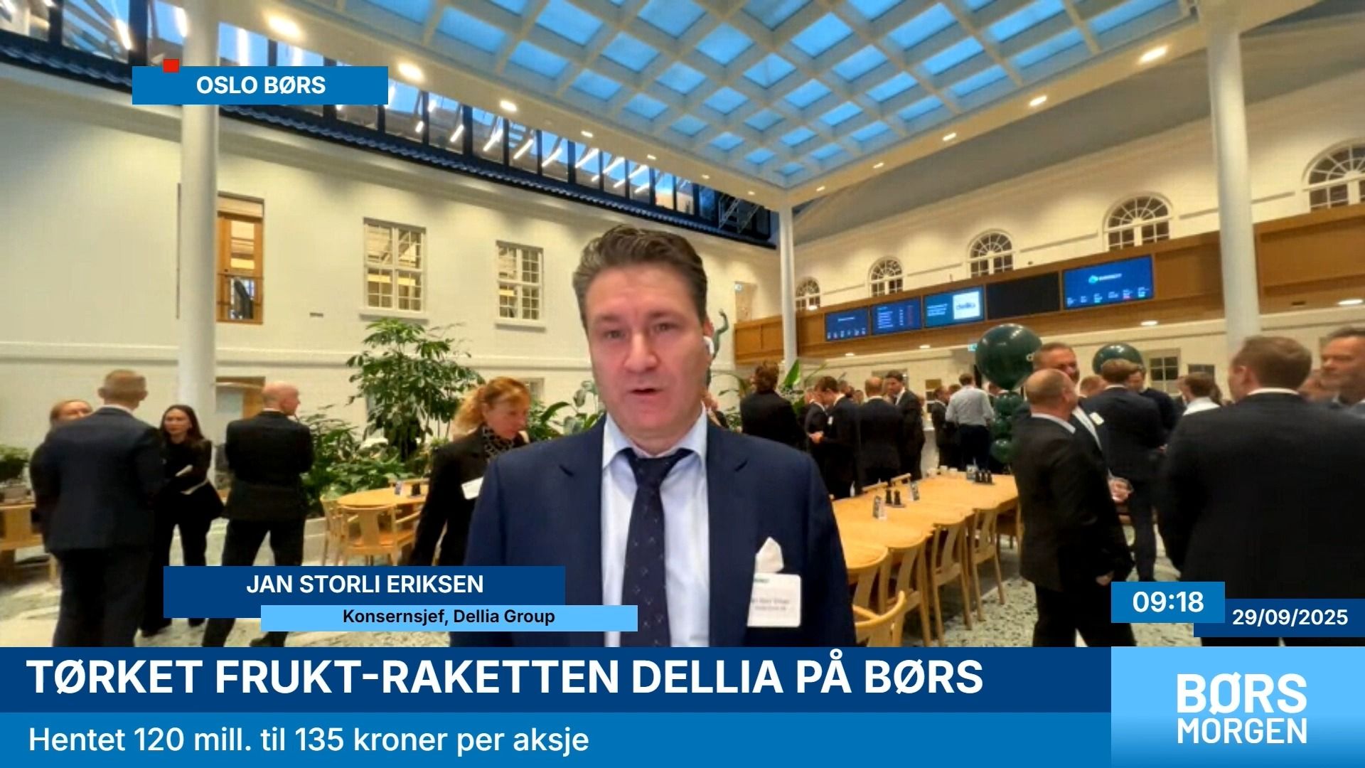 Dellia-sjefen med kanonstart på Børsen: Sikter mot nye markeder og utbytter