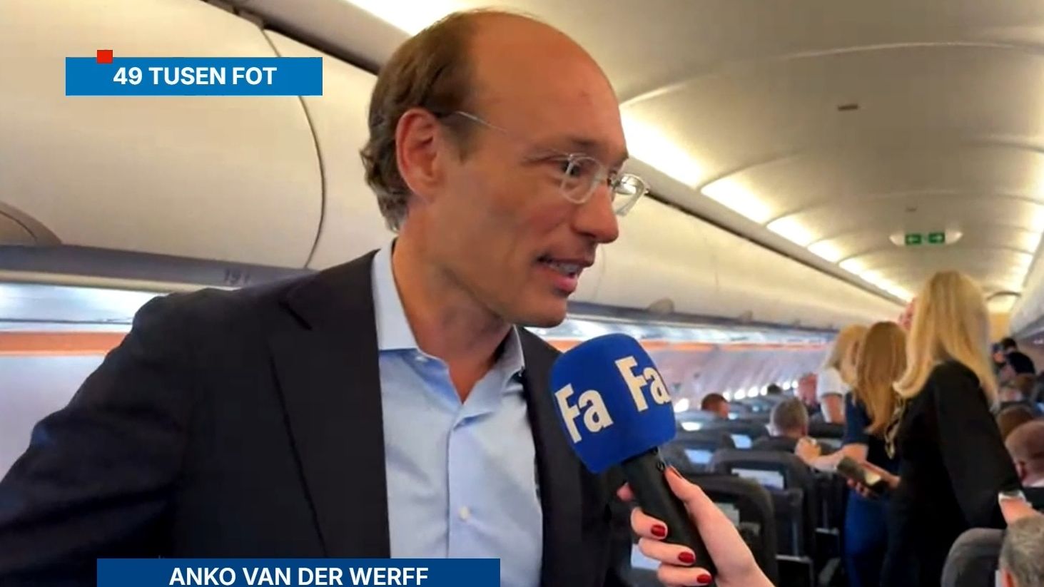 SAS-sjefen på jomfrutur med Starlink: - Folk kan ikke bruke dette til Teams